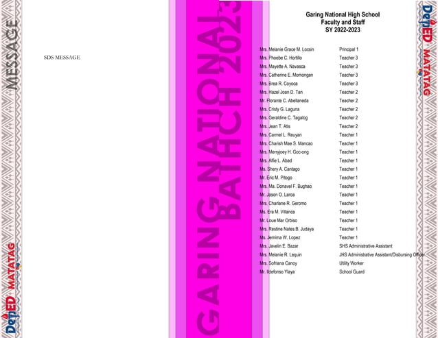 MOVING UP Program 2023.pdf | Graduation | Personal Celebrations & Life ...