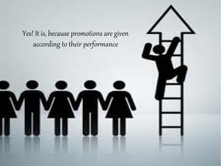 Moving up the ladder for promotion. | PPT
