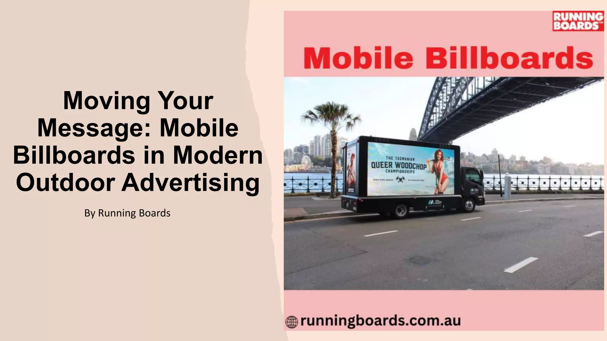 Moving Your Message: Mobile Billboards in Modern Outdoor Advertising | PPTX
