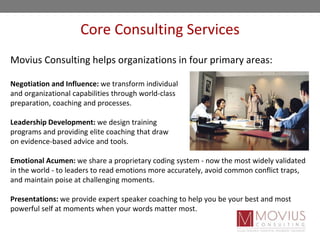 Movius Consulting introduction | PPT