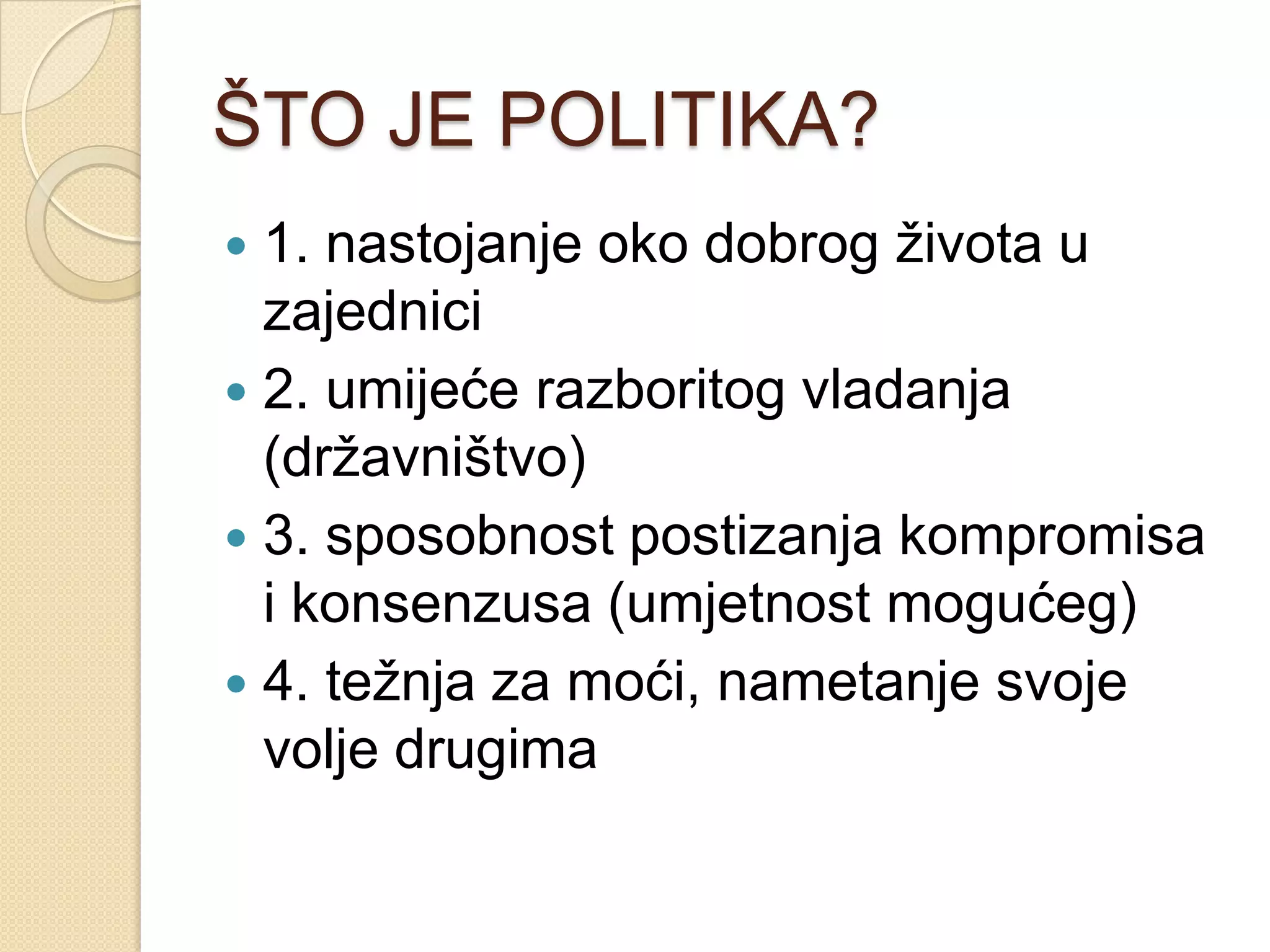 Moć, vlast i država | PPTX