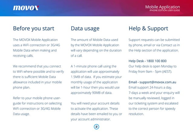 MOVOX Mobile Application User Guide | PDF | Operating Systems ...