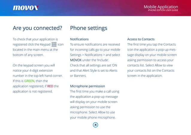 MOVOX Mobile Application User Guide | PDF | Operating Systems ...