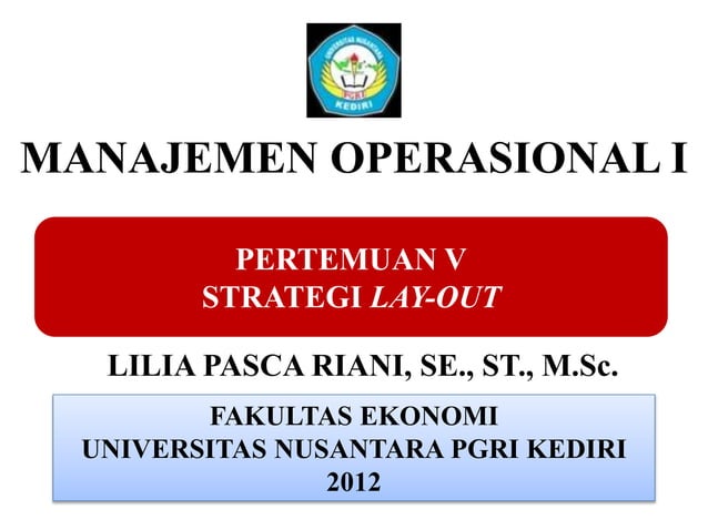 MO I Materi Strategi Layout | PPTX