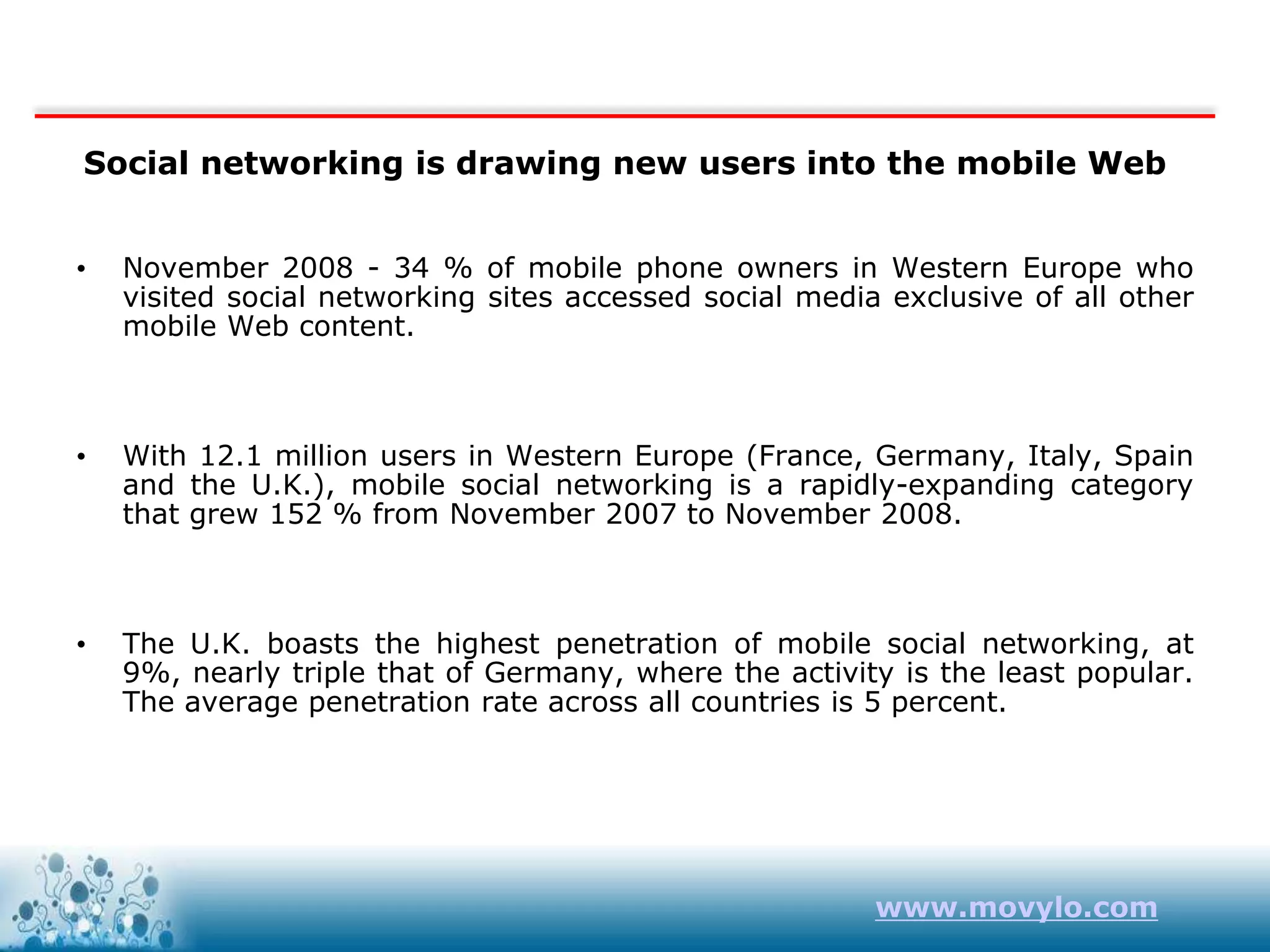 Mobile social network | PPTX