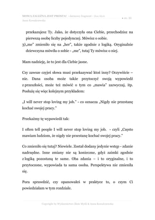 Mowa zalezna-jest-prosta | PDF