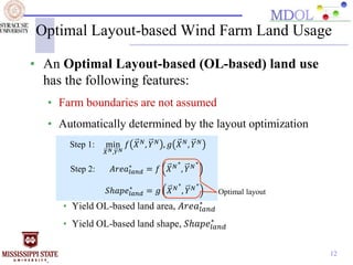 Multi-Objective WindFarm Optimization Simultaneously Optimizing COE and Land Footprint of Wind ...
