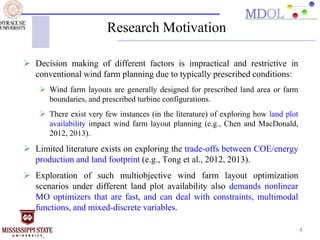 Multi-Objective WindFarm Optimization Simultaneously Optimizing COE and Land Footprint of Wind ...