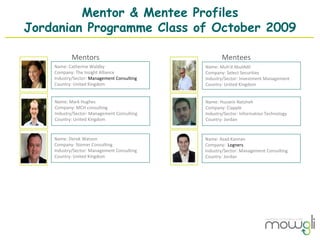 Meet the Mowgli Mentors and Mentees | PPT