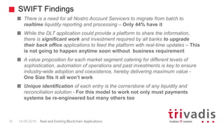 TechEvent Real and Existing Blockchain Applications | PPT