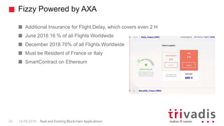 TechEvent Real and Existing Blockchain Applications | PPT