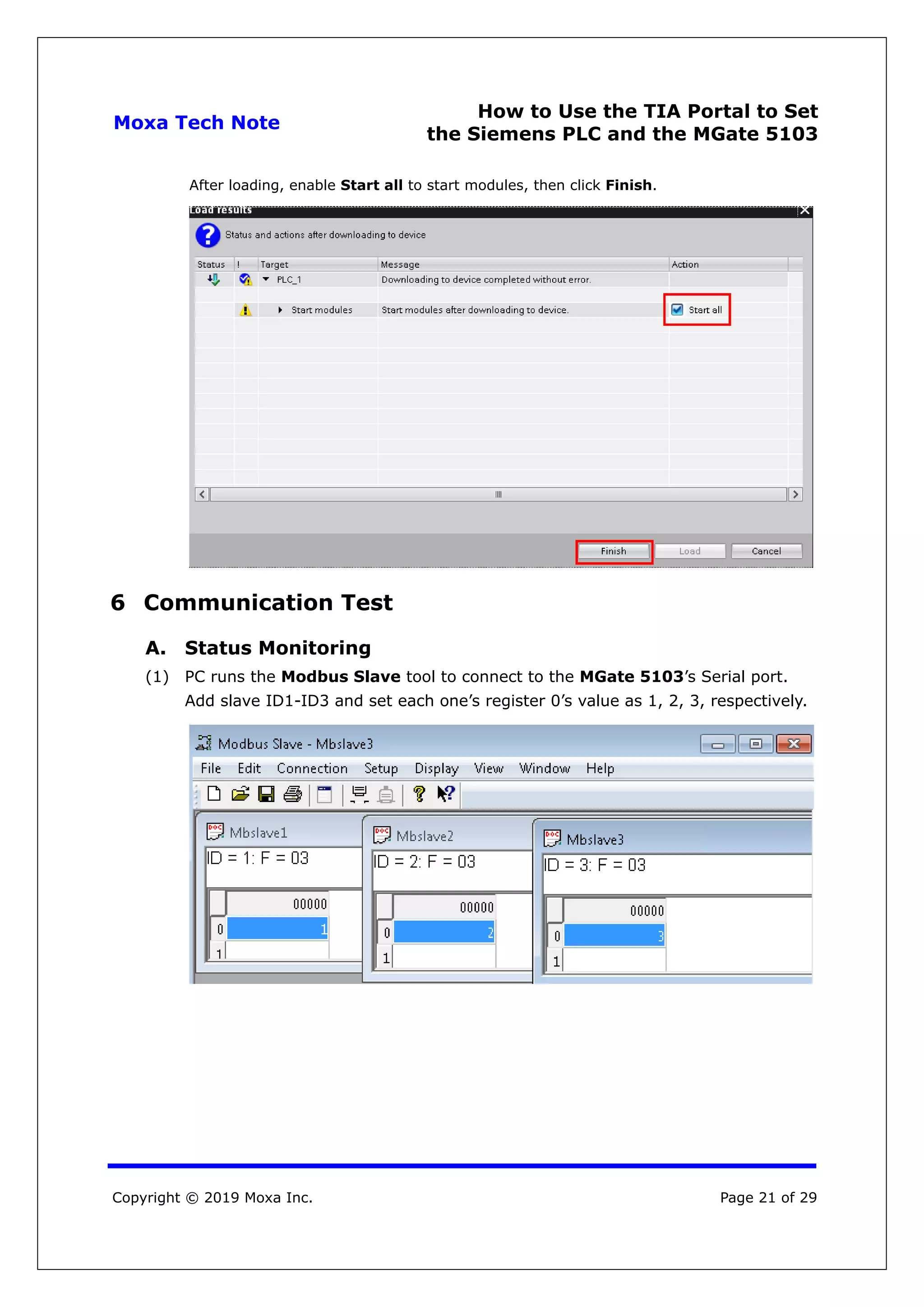 PLC: cómo usar el tia-portal para configurar un PLC siemens y el mgate-5103 tech note-v1.1 | PDF