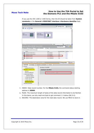 PLC: cómo usar el tia-portal para configurar un PLC siemens y el mgate ...