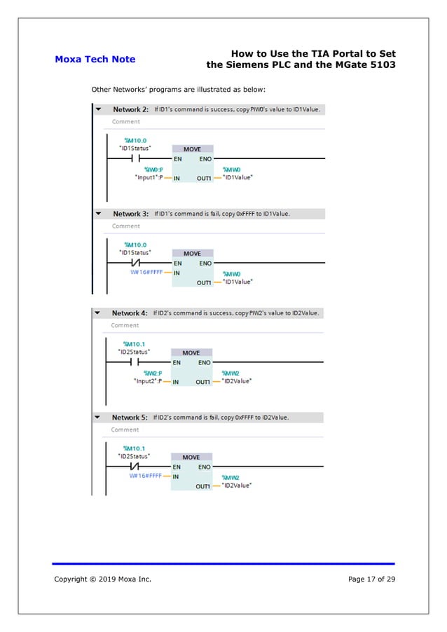 PLC: cómo usar el tia-portal para configurar un PLC siemens y el mgate-5103 tech note-v1.1 | PDF