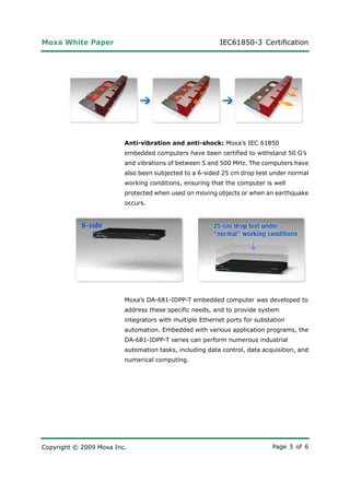 A Primer on Obtaining IEC 61850-3 Certification for Embedded Computers | PDF | Computer ...
