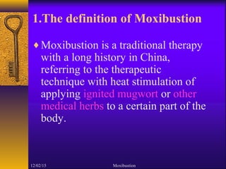 Moxibustion | PPT