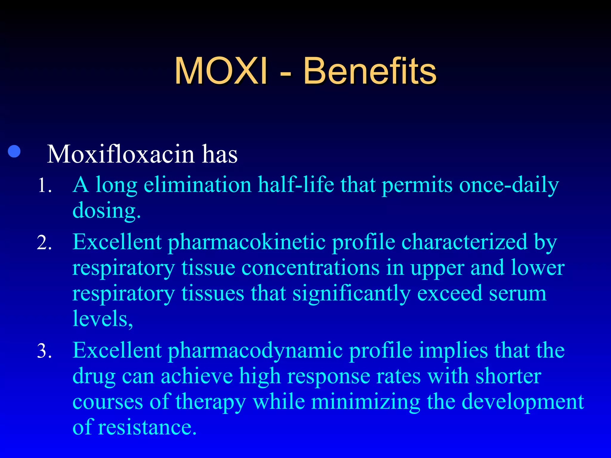 Moxifloxacin | PPT