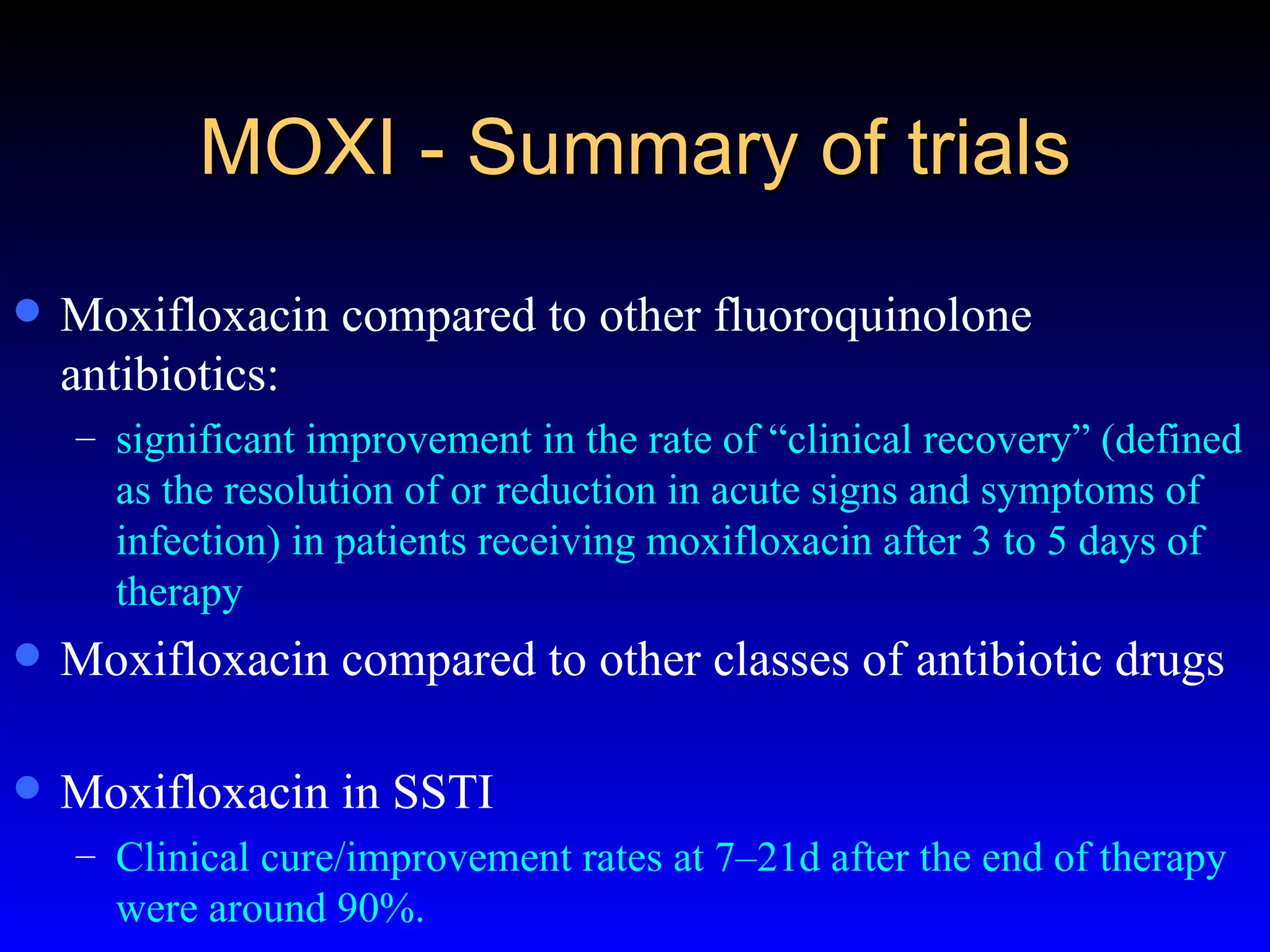 Moxifloxacin | PPT