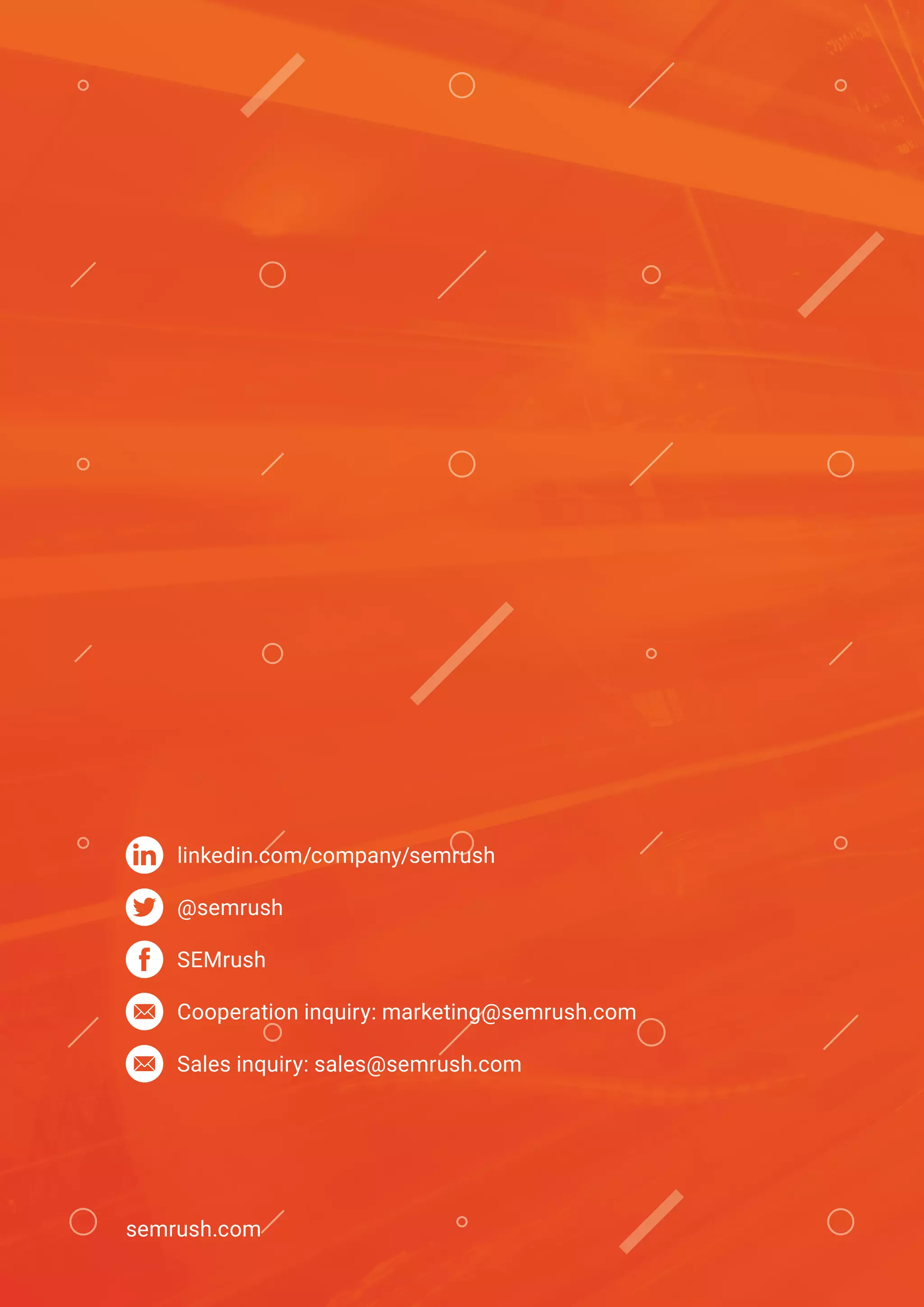 SEMrush: Killer Features | PDF