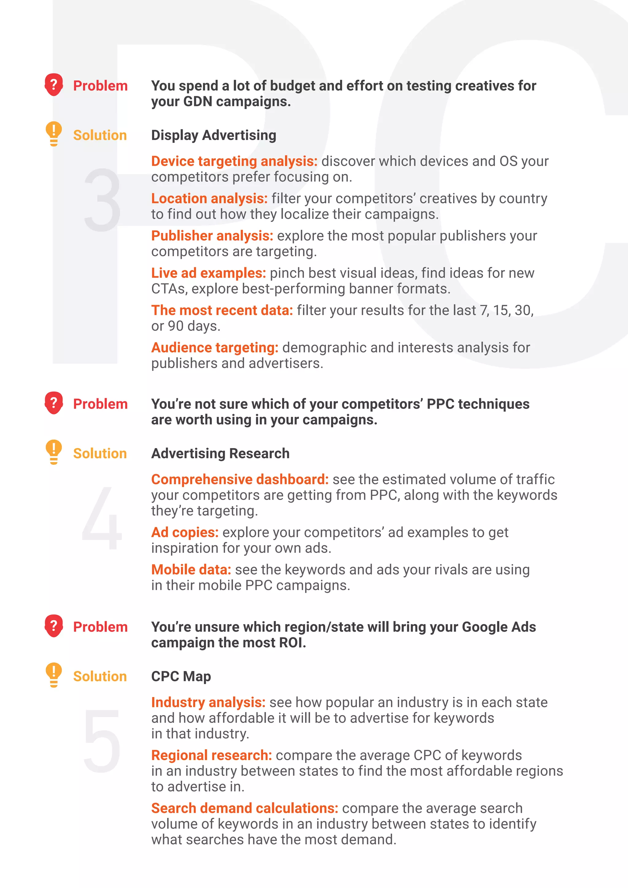 SEMrush: Killer Features | PDF