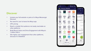 Moya audience platform overview | PDF