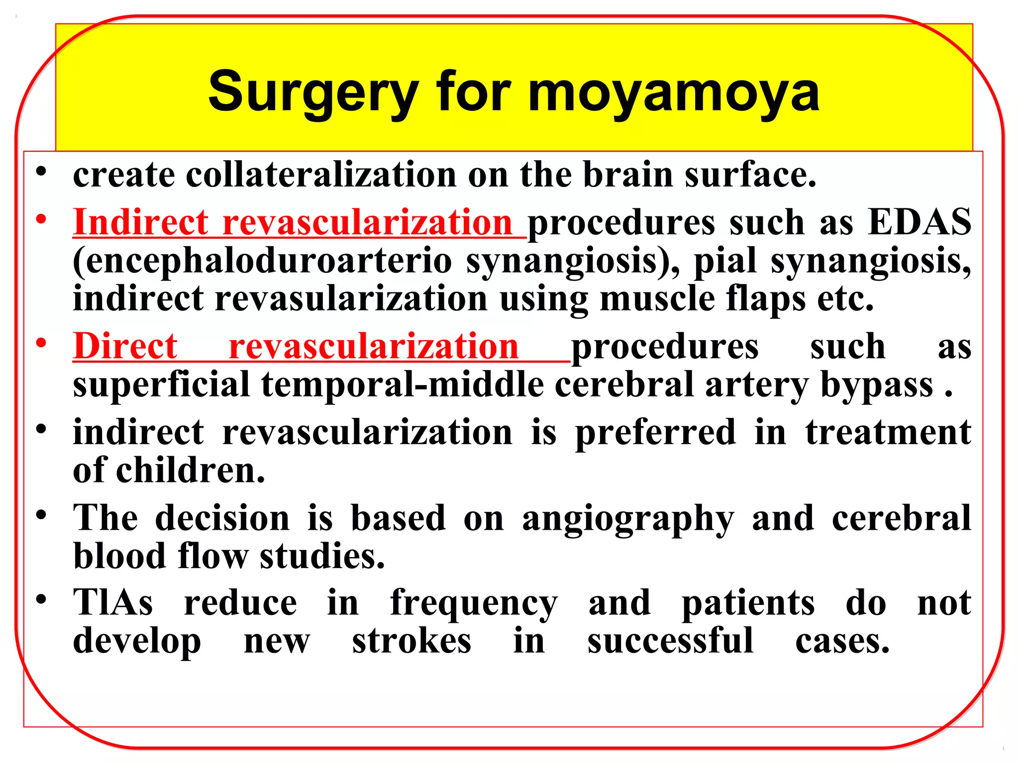 Moyamoya disease | PPT
