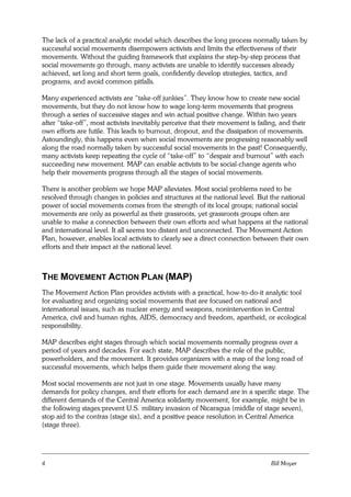 Doing Democracy: The MAP Model for Organizing Social Movements | PDF