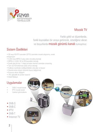 Mozaik TV Sistemleri | PDF