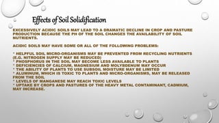 Presentation On - Soil Pollution, Soil Solidification, Soil ...