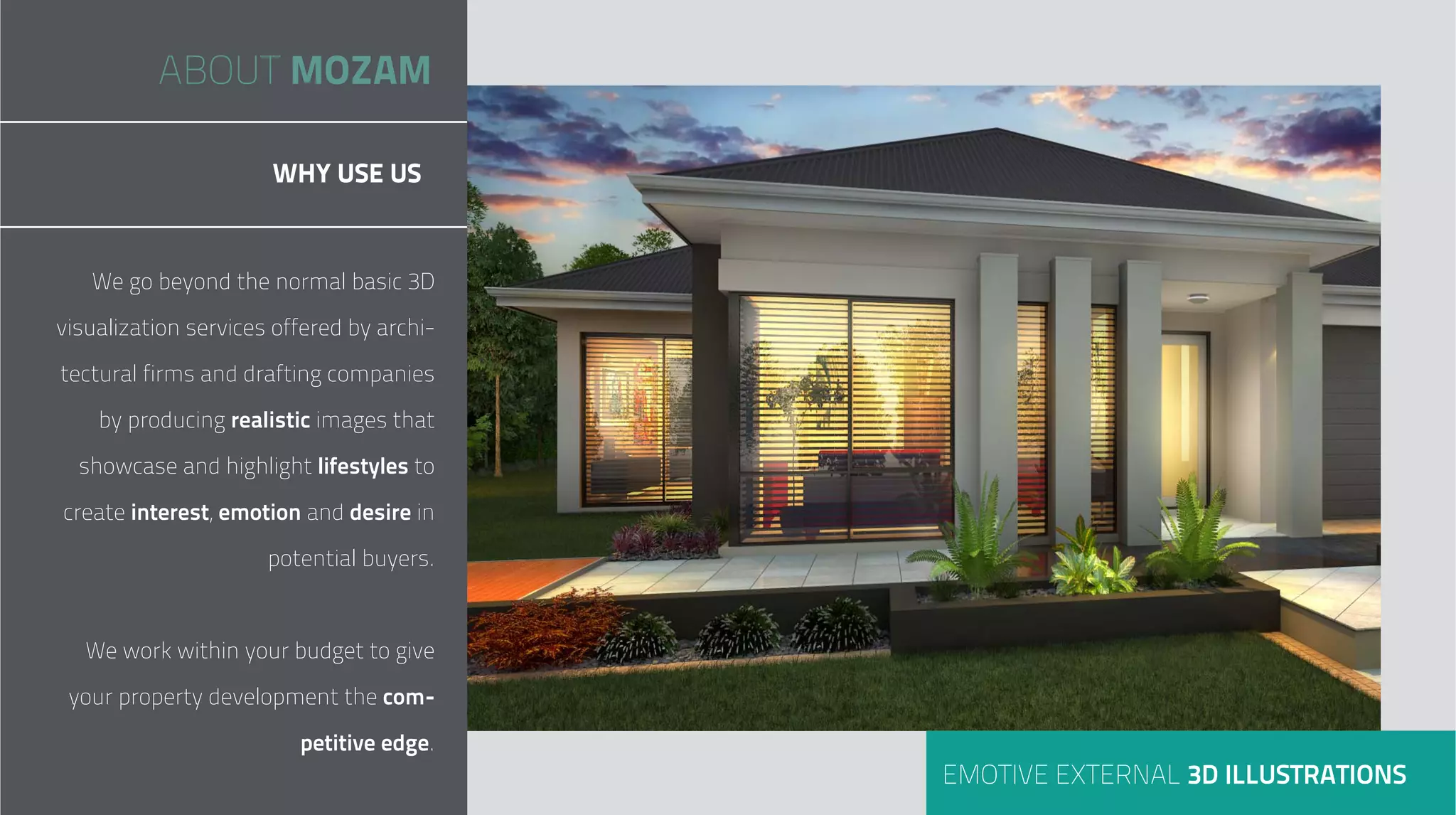 Mozam Media 3D architectural renders | PDF