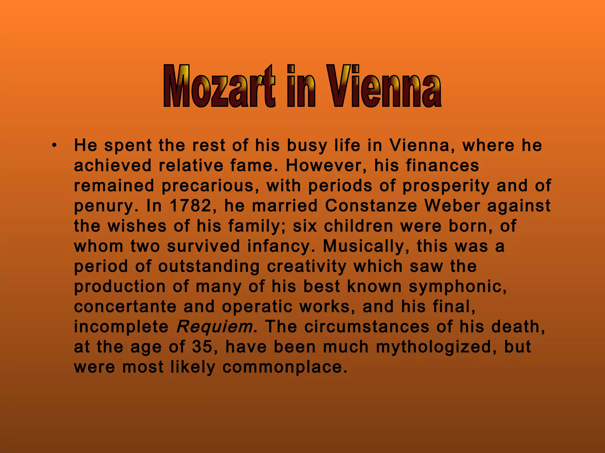 Mozart | PPT