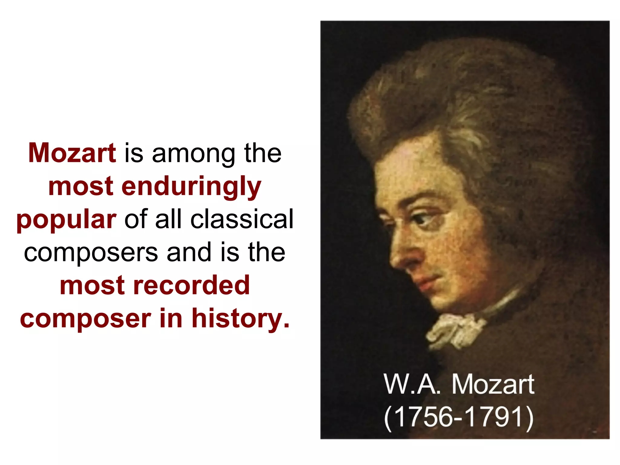 Wolfgang Amadeus Mozart | PPT