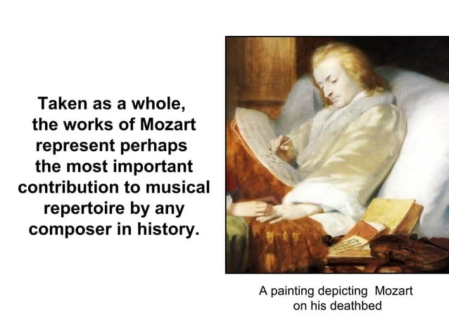 Wolfgang Amadeus Mozart | PPT | Classical Music | Music