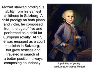 Wolfgang Amadeus Mozart | PPT