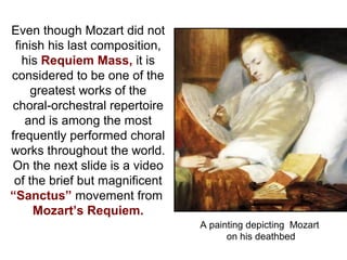 Mozart Deathbed