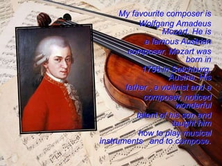 My Favourite Composer | PPT