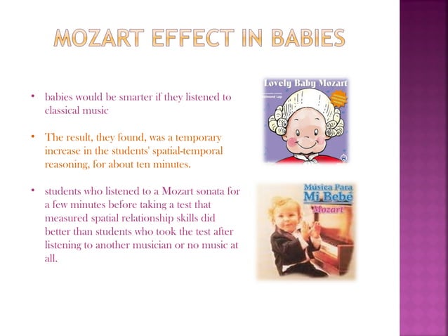 Mozart effect | PPT