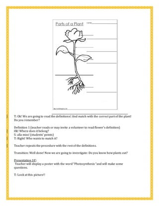 lesson plan 2 primaria -passed | DOCX