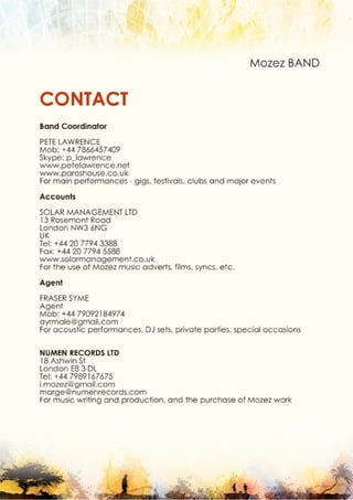 Mozez Band | PDF