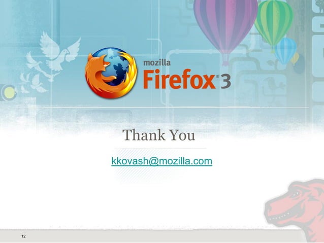 Mozilla - Becoming Data Driven | PPT