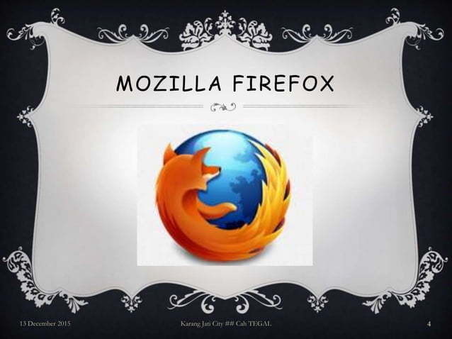 contoh presentasi Mozilla firefox | PPTX