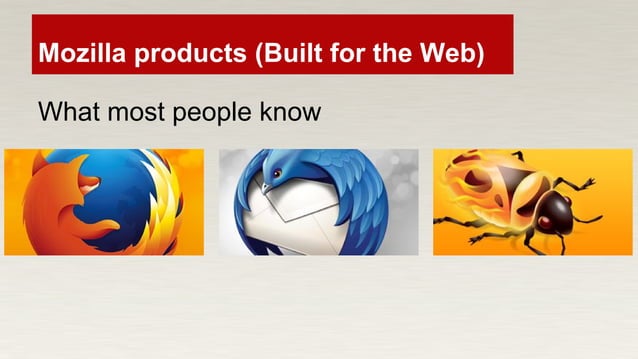 Mozilla for better internet | PPT
