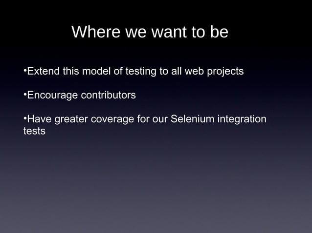 Mozilla selenium and_hudson | PPT