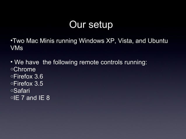 Mozilla selenium and_hudson | PPT