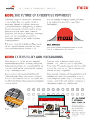 Mozu, Mozu commerce | PDF