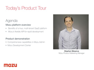 Mozu Product Tour | PDF