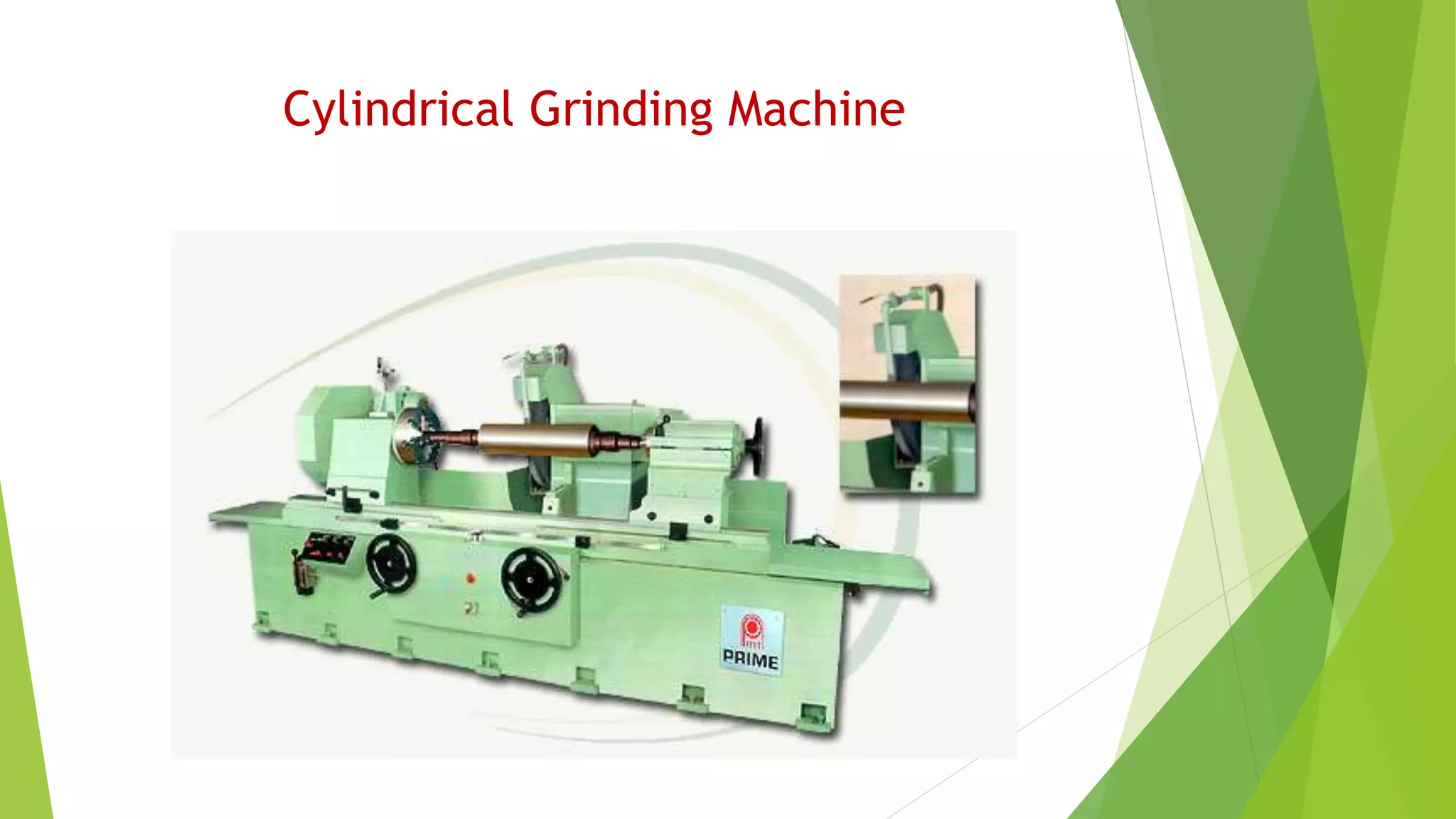 MP-1 Grinding Machine | PPTX