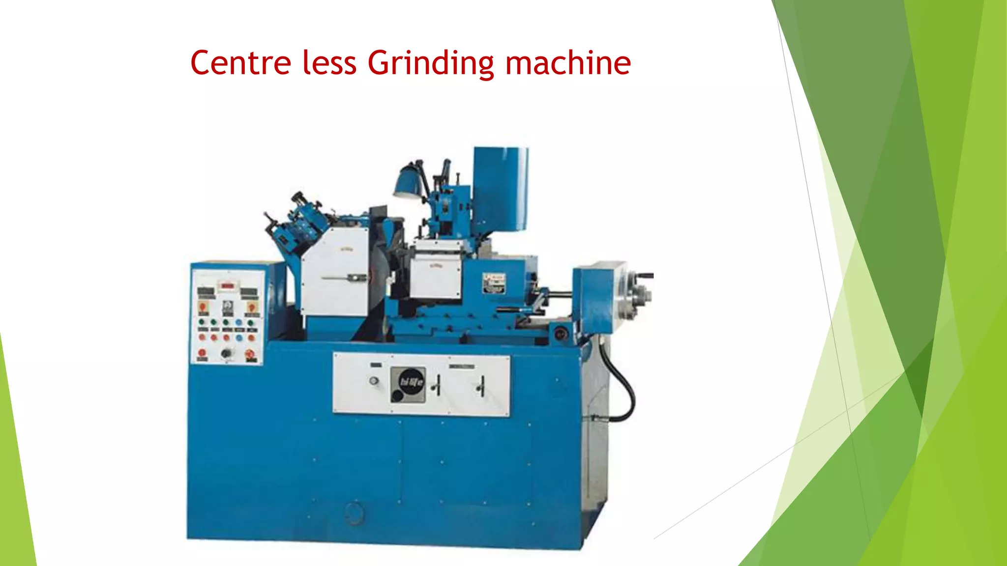 MP-1 Grinding Machine | PPTX