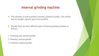 MP-1 Grinding Machine | PPTX