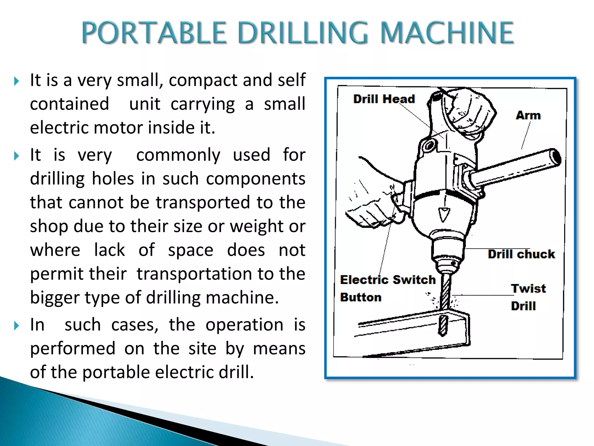 Drilling Machine | PPTX